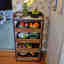 17 Stories 5-Tier Vegetable Fruit Rack Snack Rack Kitchen Storage ...