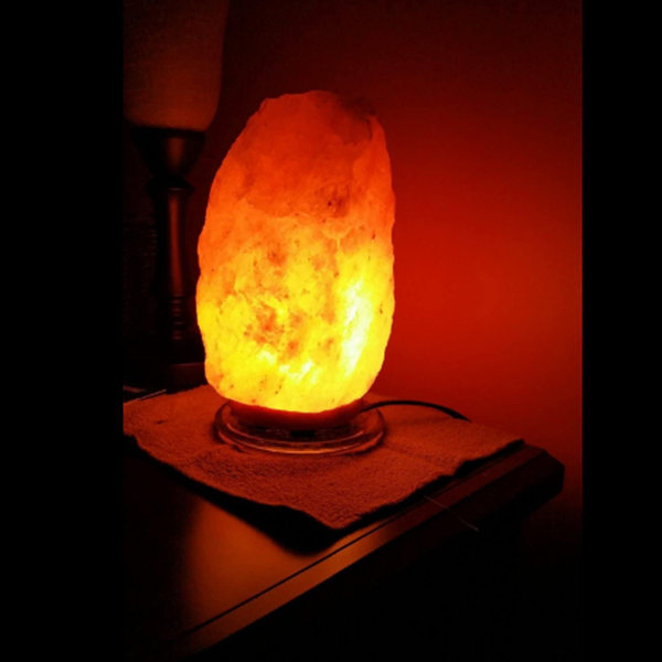 Dakota Fields Himalayan Glow Salt Lamp, Battery Powered, ETL Certified ...