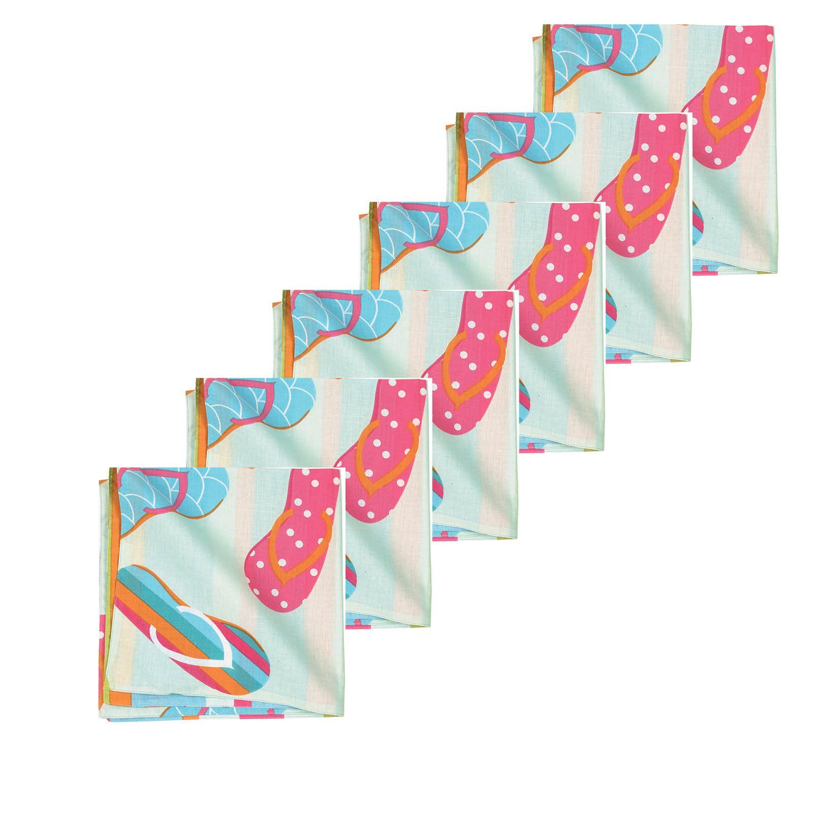 Highland Dunes Cotto Flip Flop Life Cotton Napkin | Wayfair