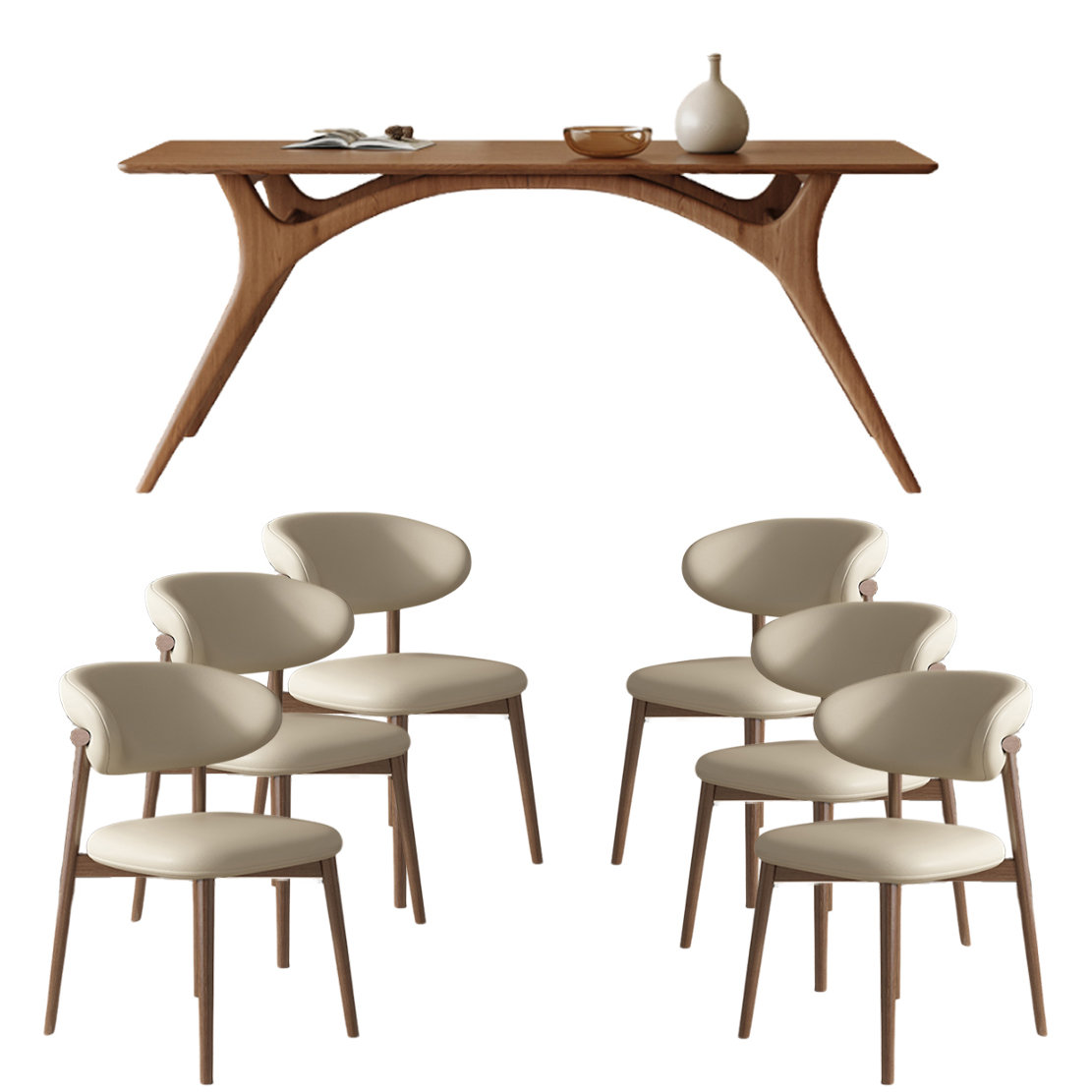 Corrigan Studio Mykie 62.99 L x 31.49 W Dining Set | Wayfair