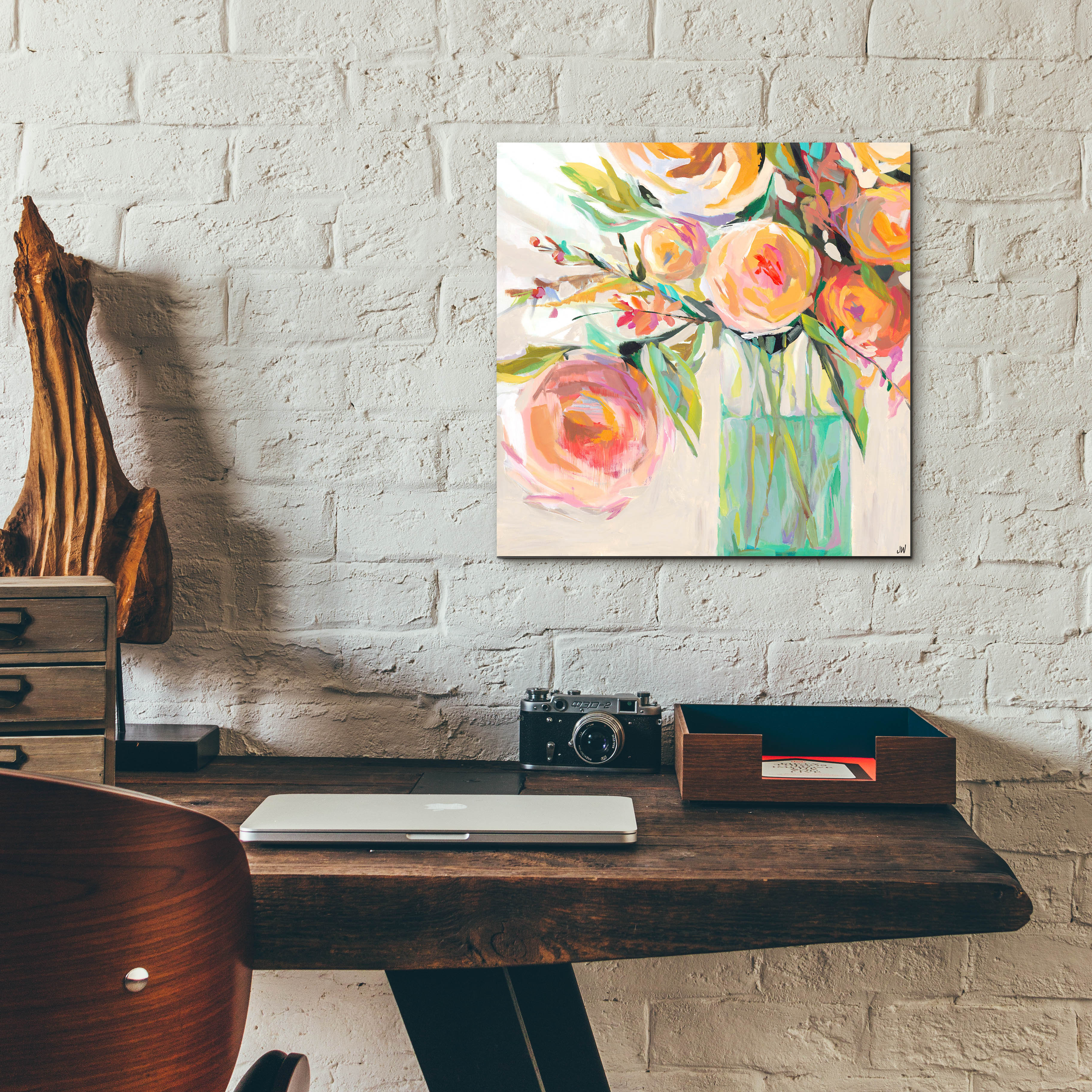 Winston Porter 'Kelly's Bouquet' by Jenny Westenhofer, Acrylic Glass ...