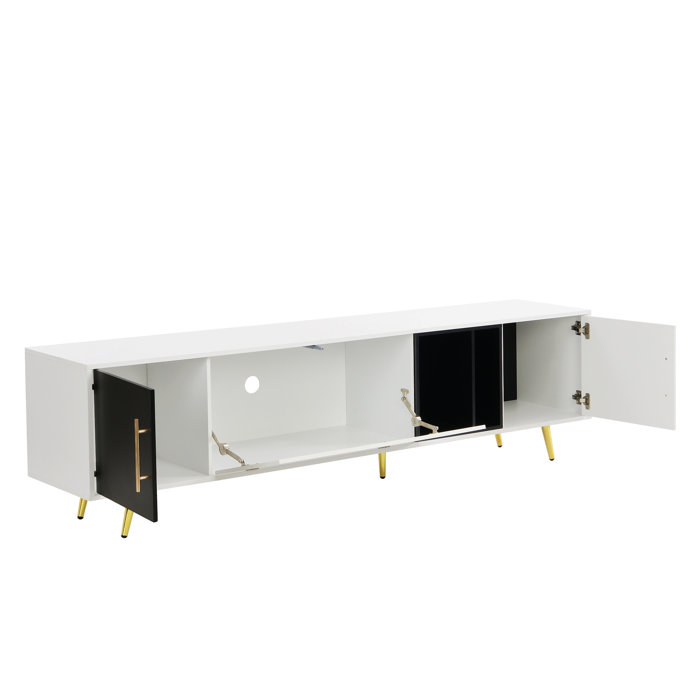 Mercer41 Burvale 78.7'' Media Console | Wayfair