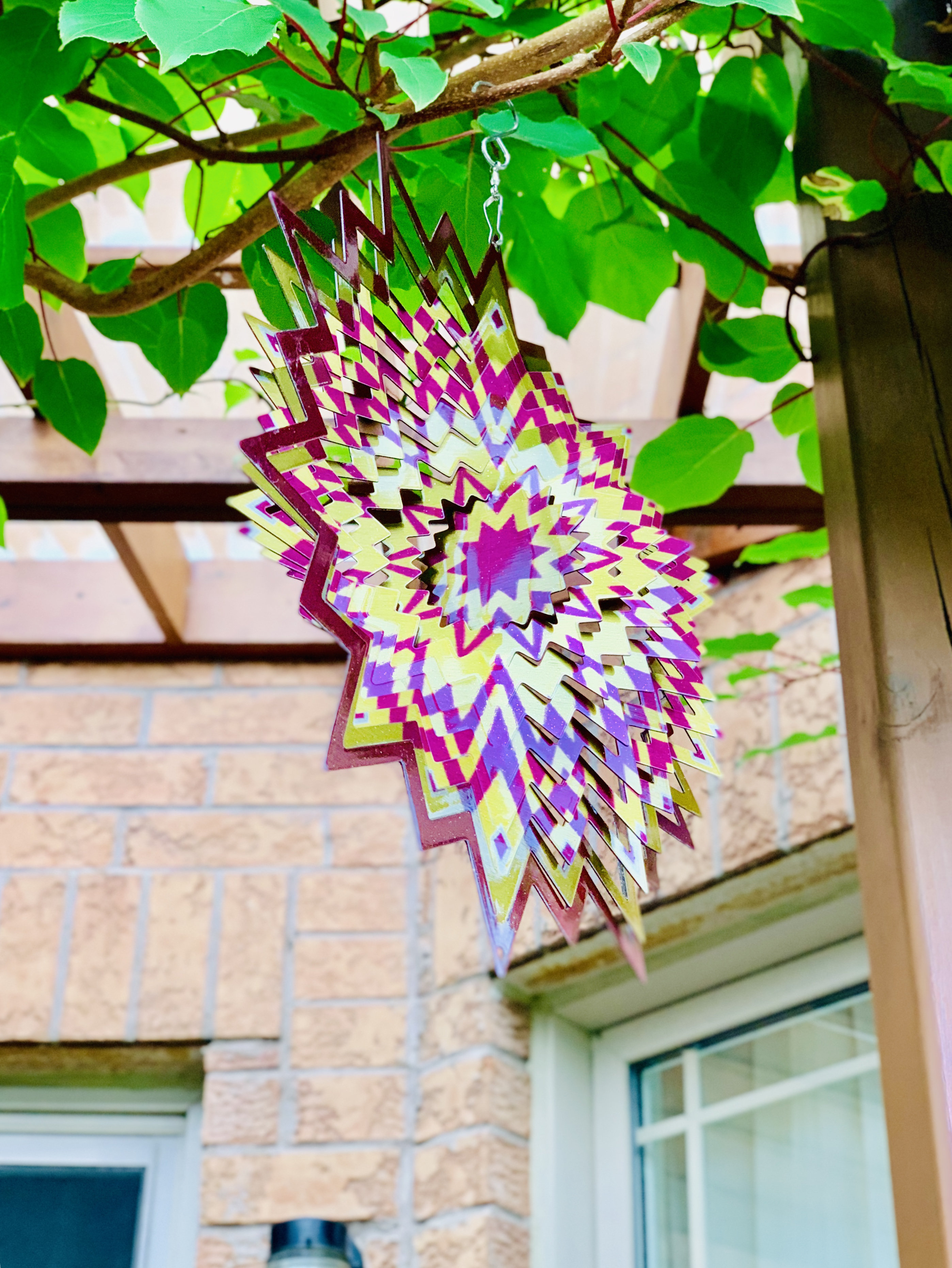 Wrought Studio™ Bagdad 3D Hanging Maze Splash Rotator | Wayfair