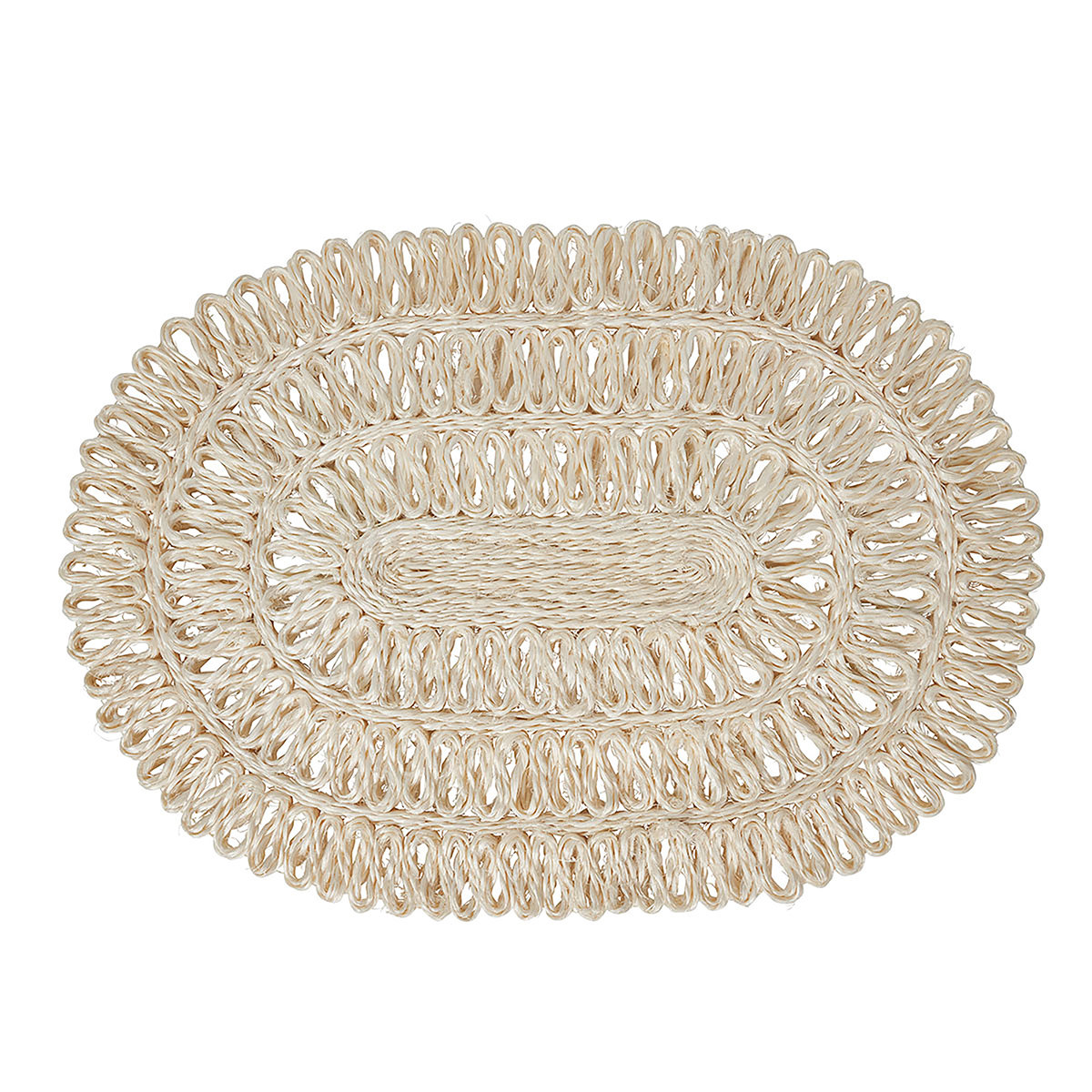Juliska Straw Loop Oval Placemat | Wayfair