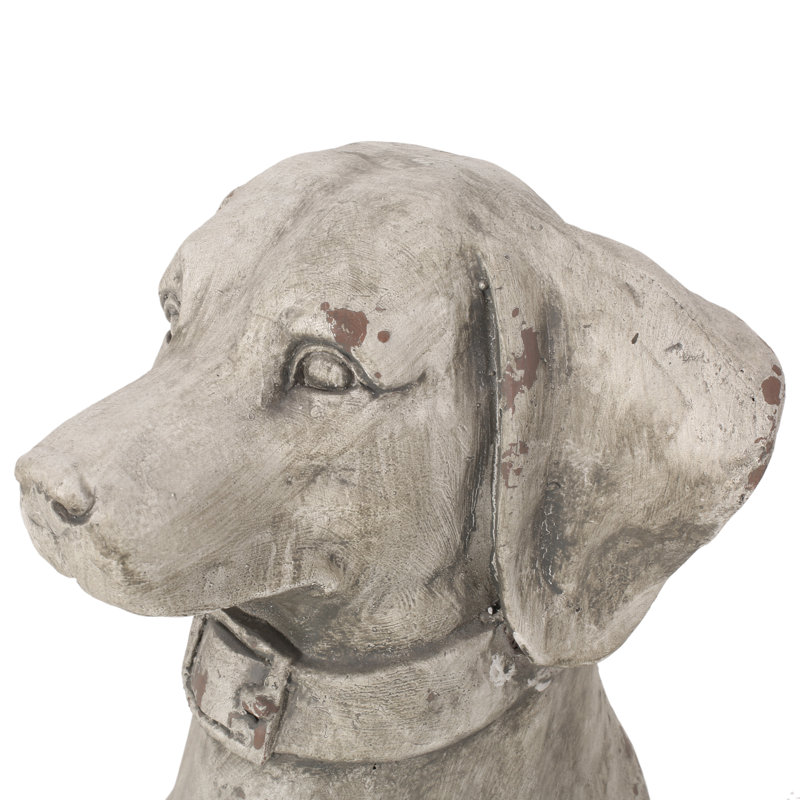 Red Barrel Studio® Outdoor Dog Garden Statue & Reviews | Wayfair
