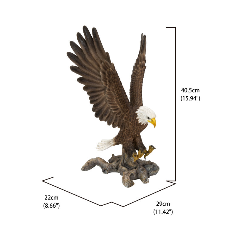 Hi-Line Gift Ltd. Small Flying Eagle Statue & Reviews | Wayfair
