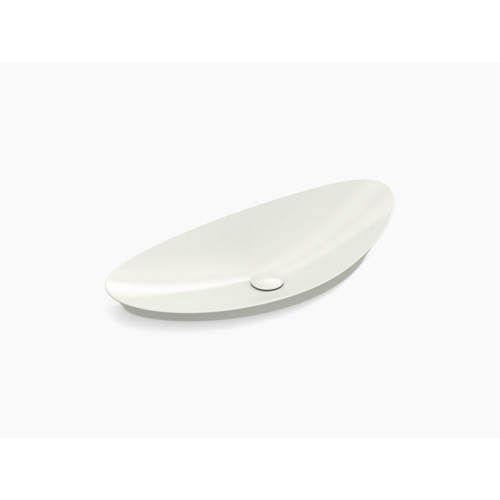 Veil® Trough Fireclay Specialty Vessel Bathroom Sink | AllModern