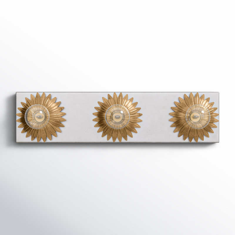 Kelly Clarkson Home Bridget 3-Light Dimmable Bathroom Bar Light Fixture ...