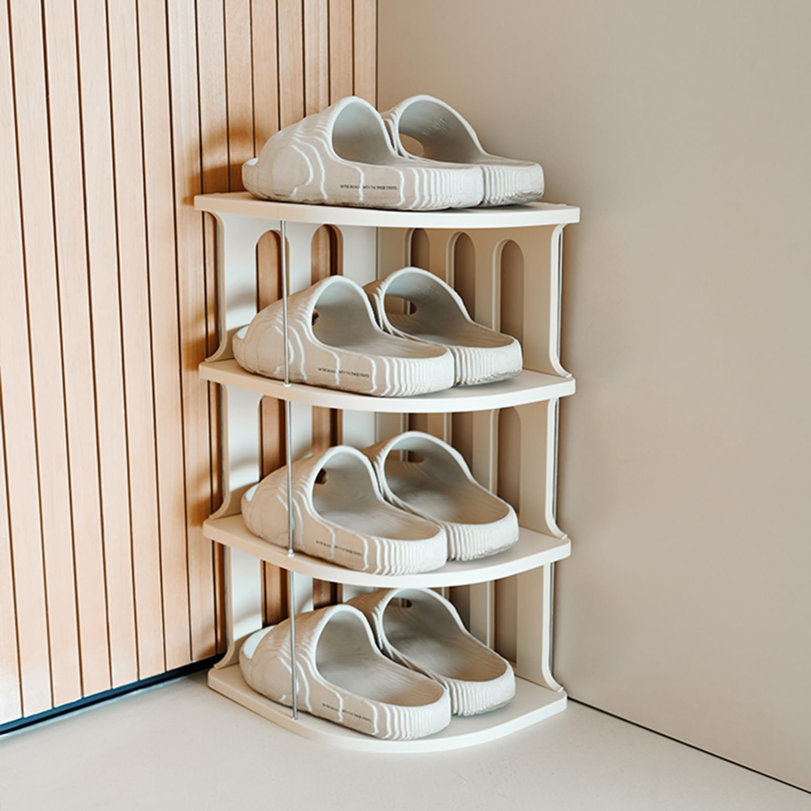 Latitude Run® Desktop Corner Stand, 3 Tier Corner Storage Organizer ...
