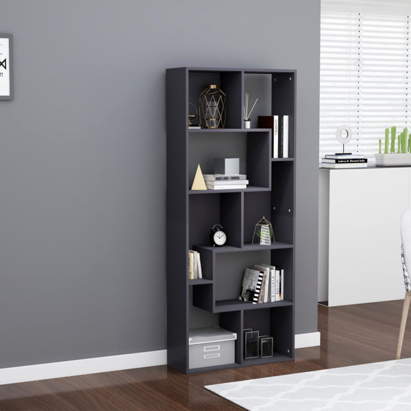 Ebern Designs Bookshelf Wall Book Rack Book Cabinet Standing Shelves ...