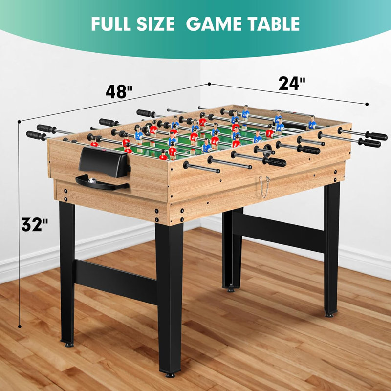 G & R PLUMBING ENTERPRISES, INC. 12-in-1 Game Table - 48" Combo Game ...