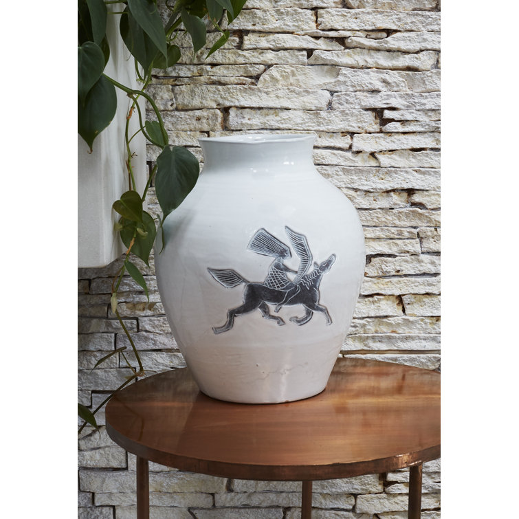 Dakota Fields Aideth Handmade Ceramic Table Vase - Wayfair Canada