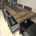 Laurel Foundry Modern Farmhouse® Baron Rectangular 70.9" Dining Table ...