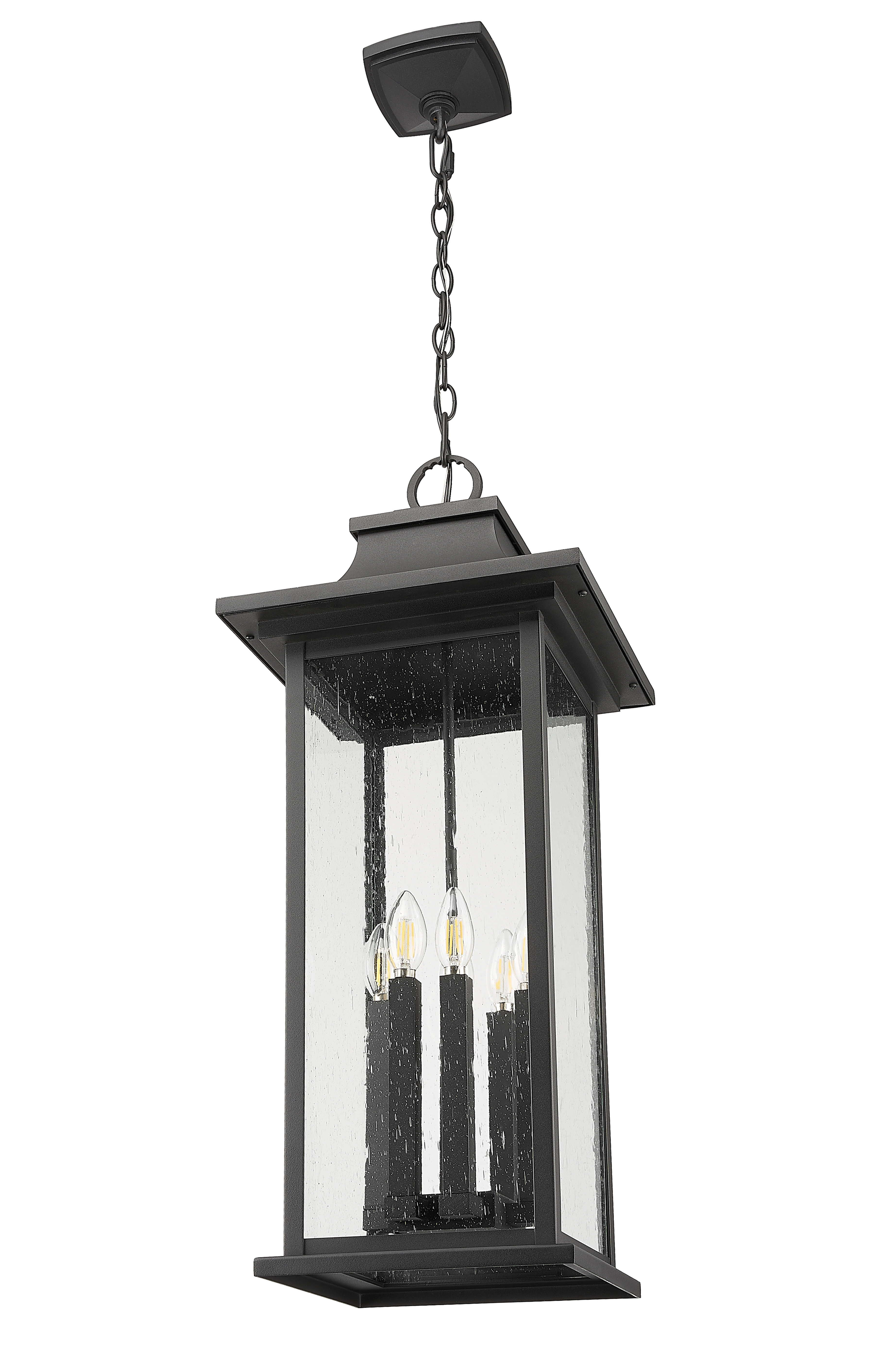 Lark Manor™ Hannha 6 Light Outdoor Chain Mount Ceiling Fixture | Wayfair
