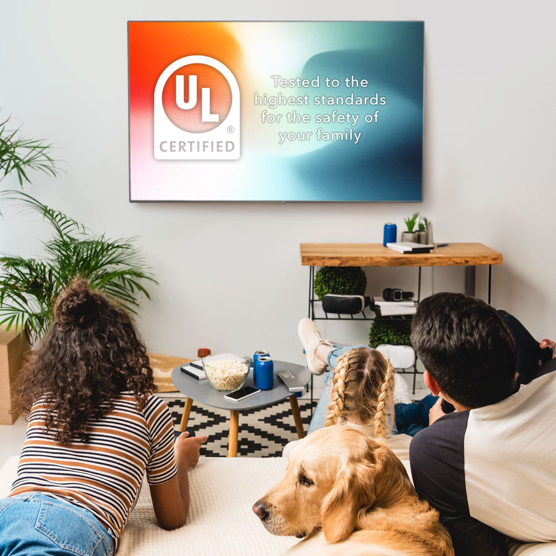 Mount-it Black Wall Mount for Screens Holds up to 77 lbs - Wayfair Canada