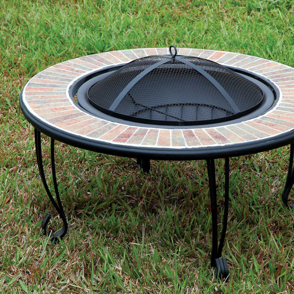 Latitude Run® Cast Iron Fire Pit Table - Wayfair Canada