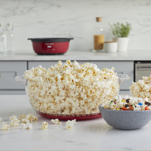 West Bend Stir Crazy 6 Qt. Popcorn Machine, In Red & Reviews - Wayfair ...