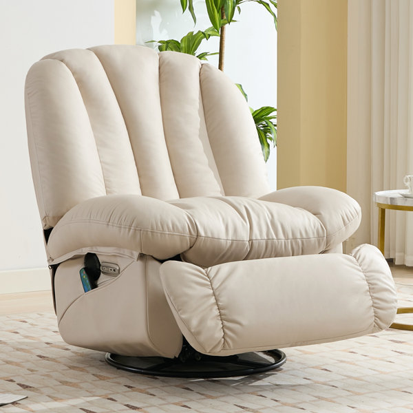 Latitude Run® Elaad Oversized Power Rocker Recliner Swivel Modern ...