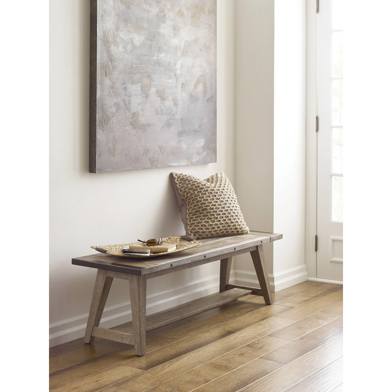 One Allium Way® Tepass Solid Wood Bench | Wayfair