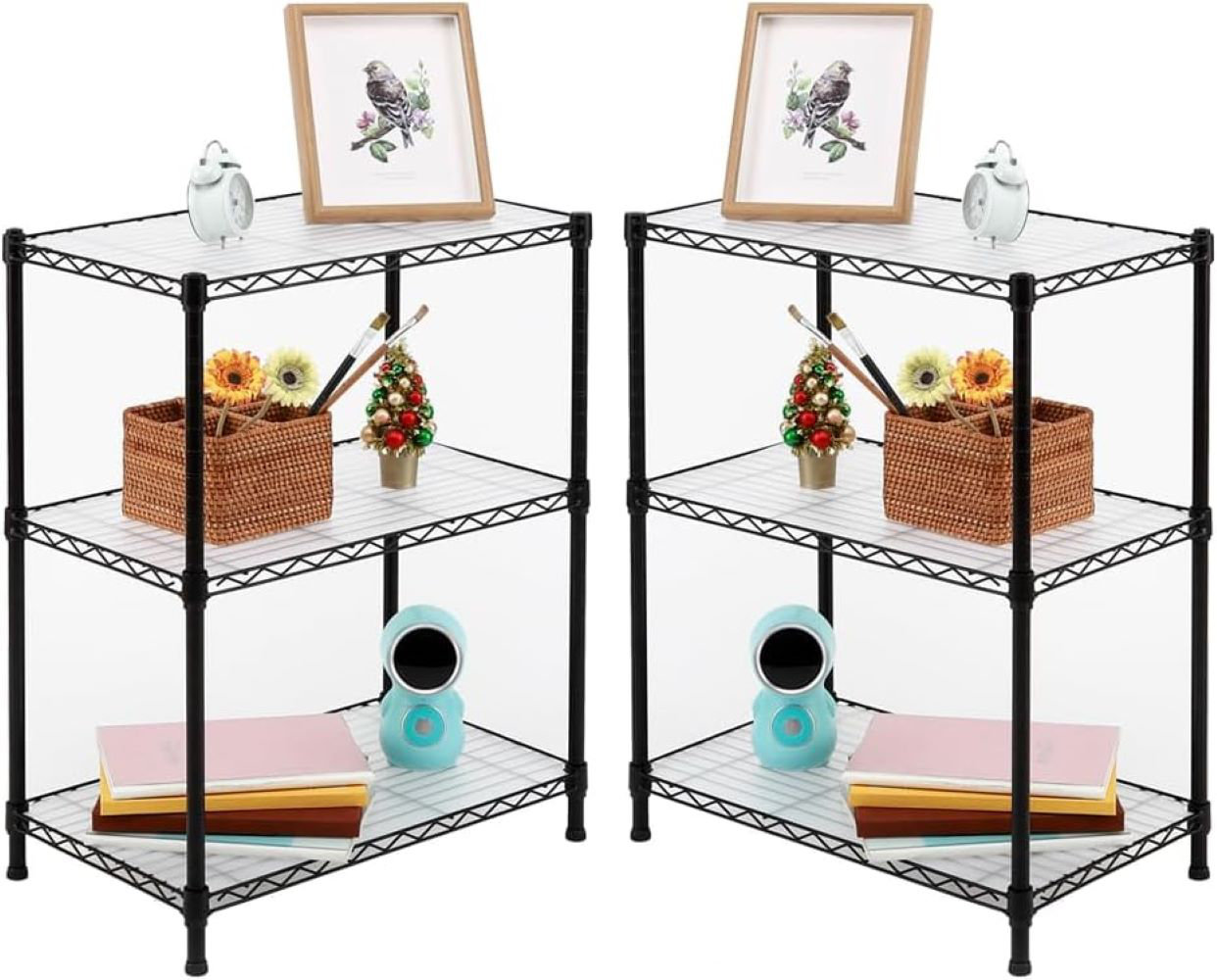 EFINE Rona 3-Shelf Shelving Unit With Heavy Duty Adjustable Steel Wire ...