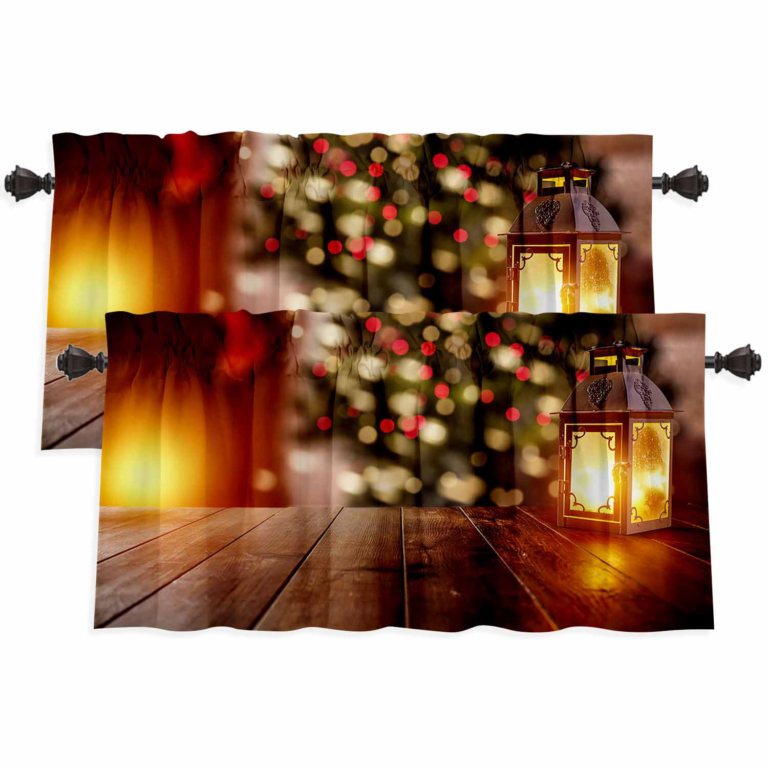 Ophelia & Co. Clear 52"W Christmas Time and Desk with Free Window ...