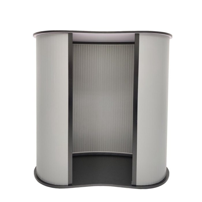 FixtureDisplays Portable Lightweight Tradeshow Podium Lectern Pulpit Economy Event Party Wedding ...