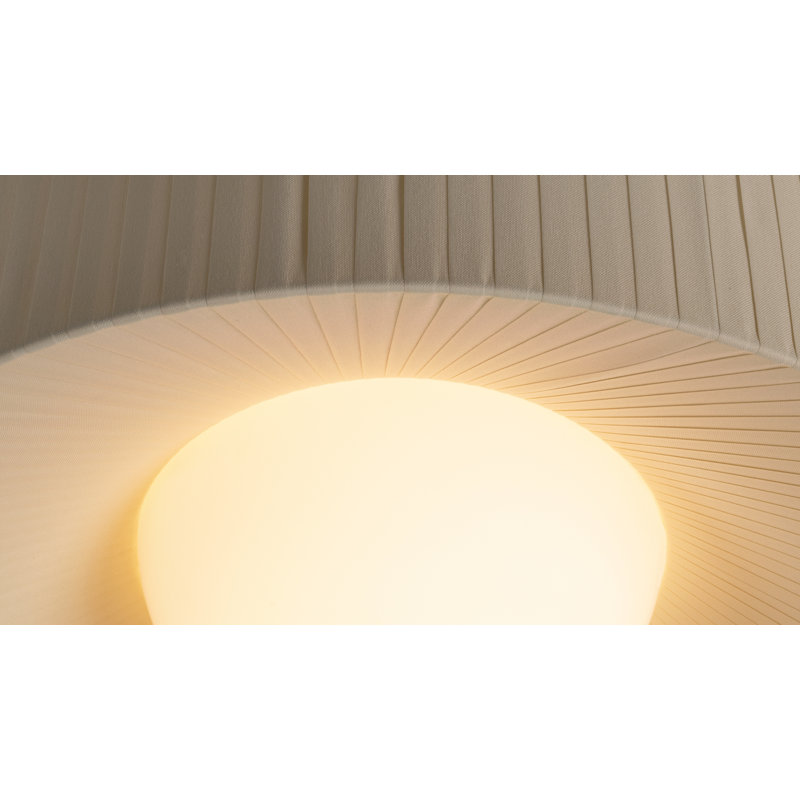 ZANEEN design Lap Glass LED Flush Mount | Wayfair