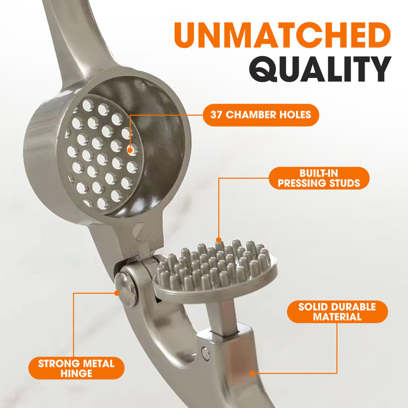 Cheer Collection Heavy Duty Garlic Press | Wayfair