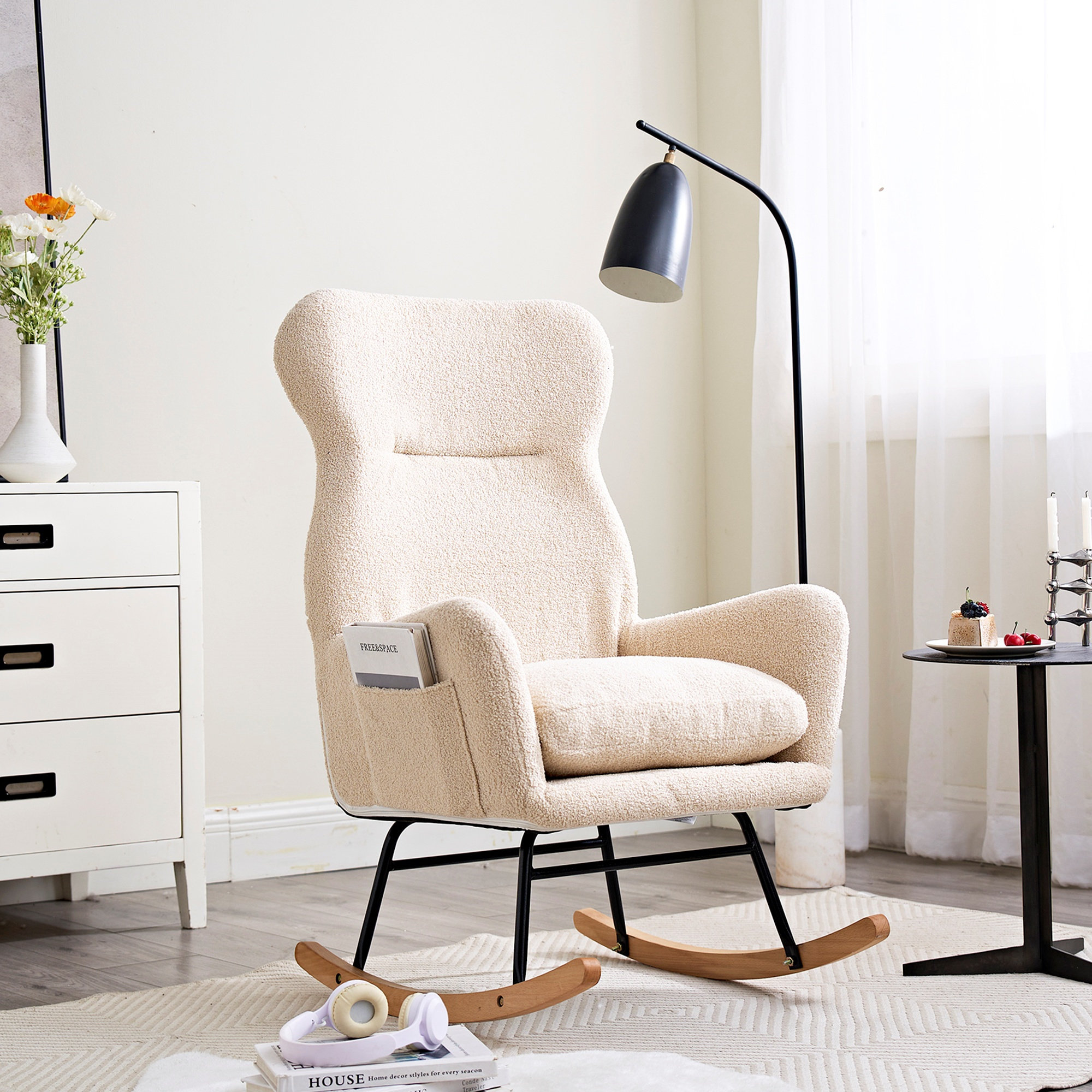 Corrigan Studio® Milynda Rocking Chair | Wayfair