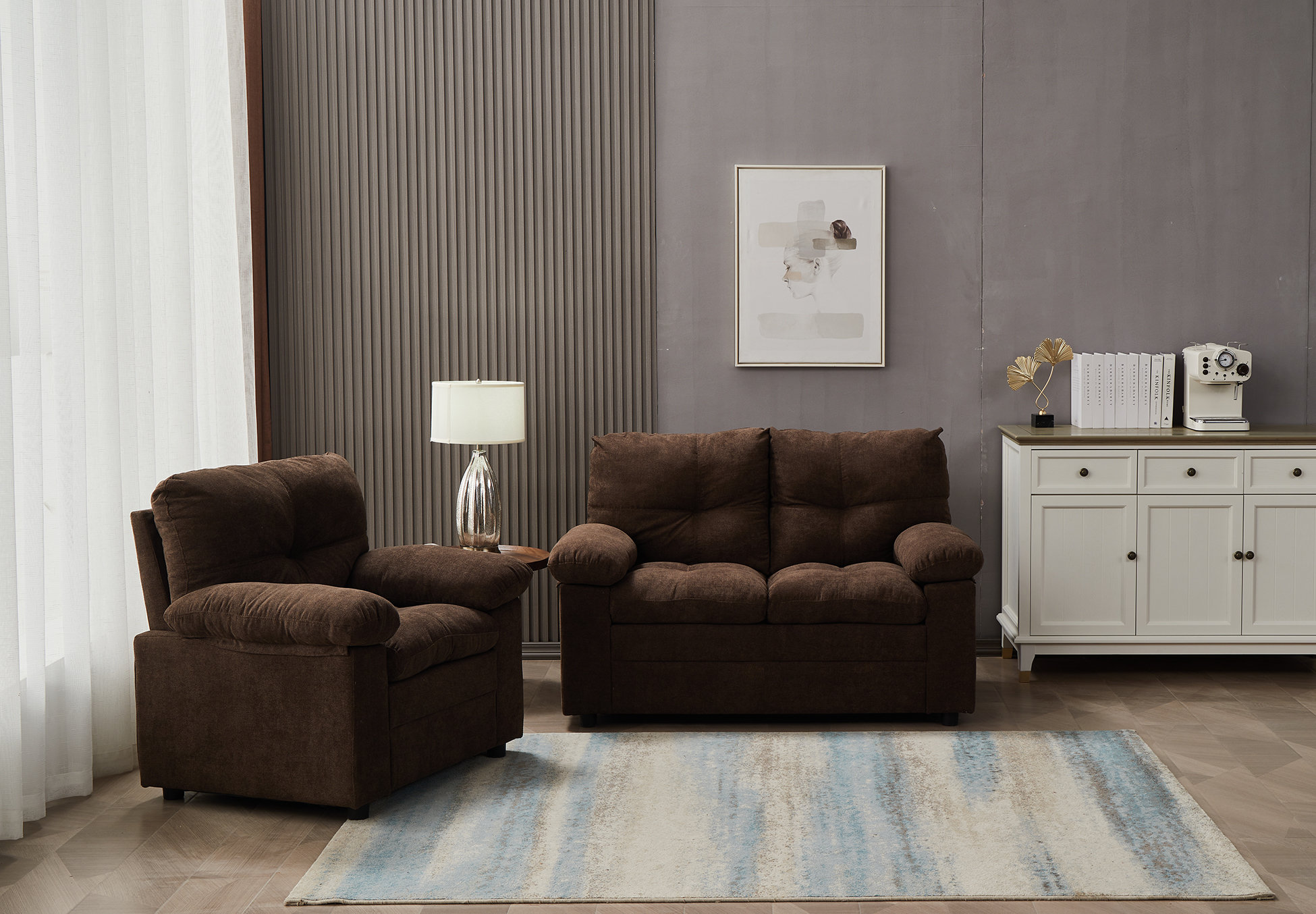 Ebern Designs Manuelito 2 - Piece Living Room Set - Wayfair Canada