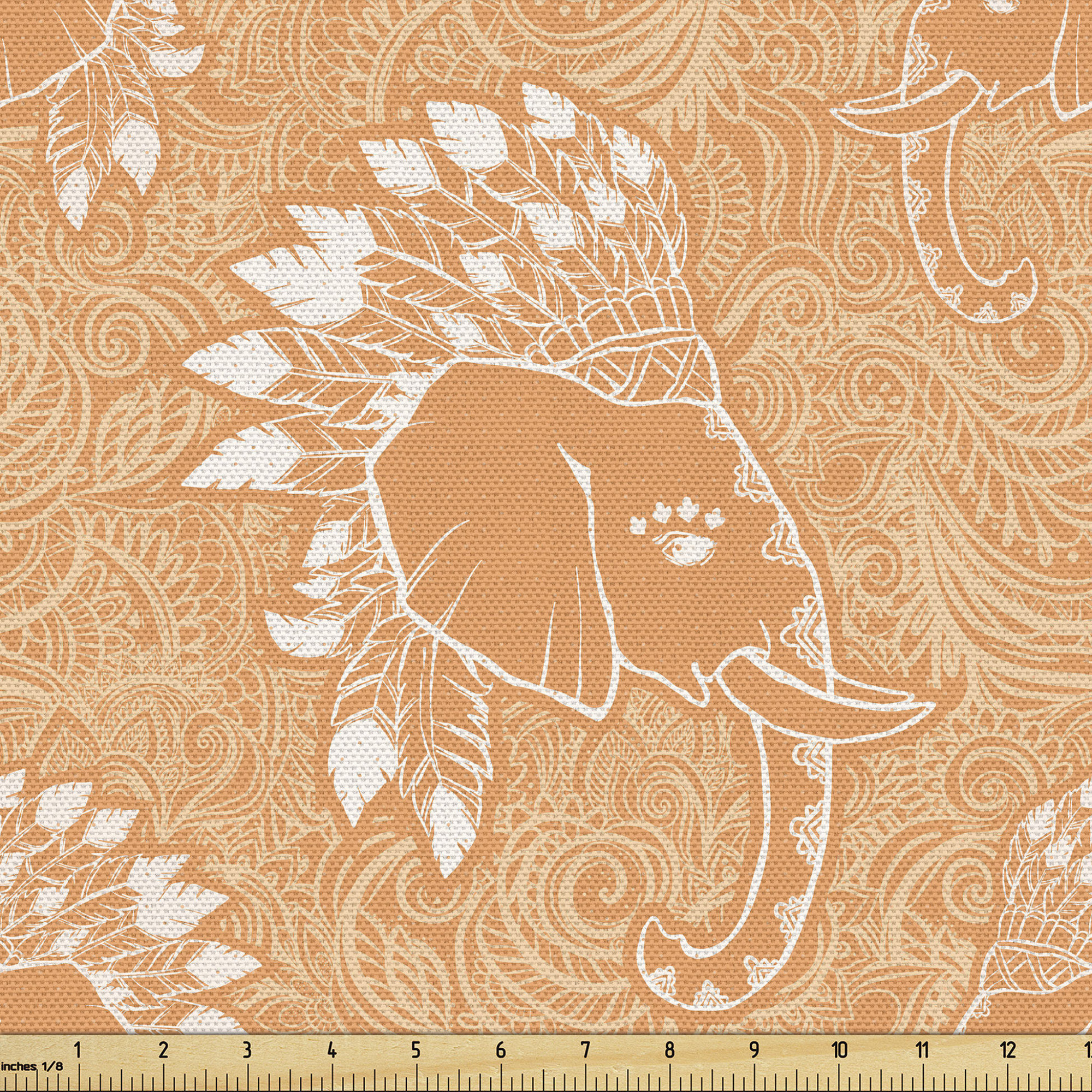 Latitude Vive Springfield Hat with Feathers and Ornaments Fabric ...