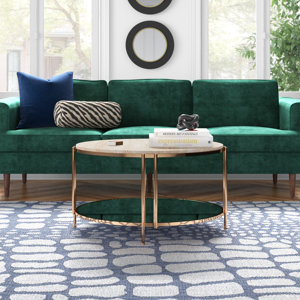 Etta Avenue™ Anara 4 Legs Coffee Table & Reviews | Wayfair