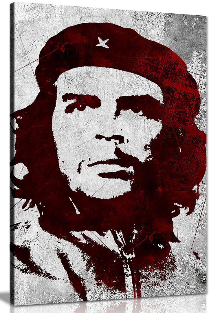 Panther Print Che Guevara Canvas Wall Art Picture Print | Wayfair.co.uk