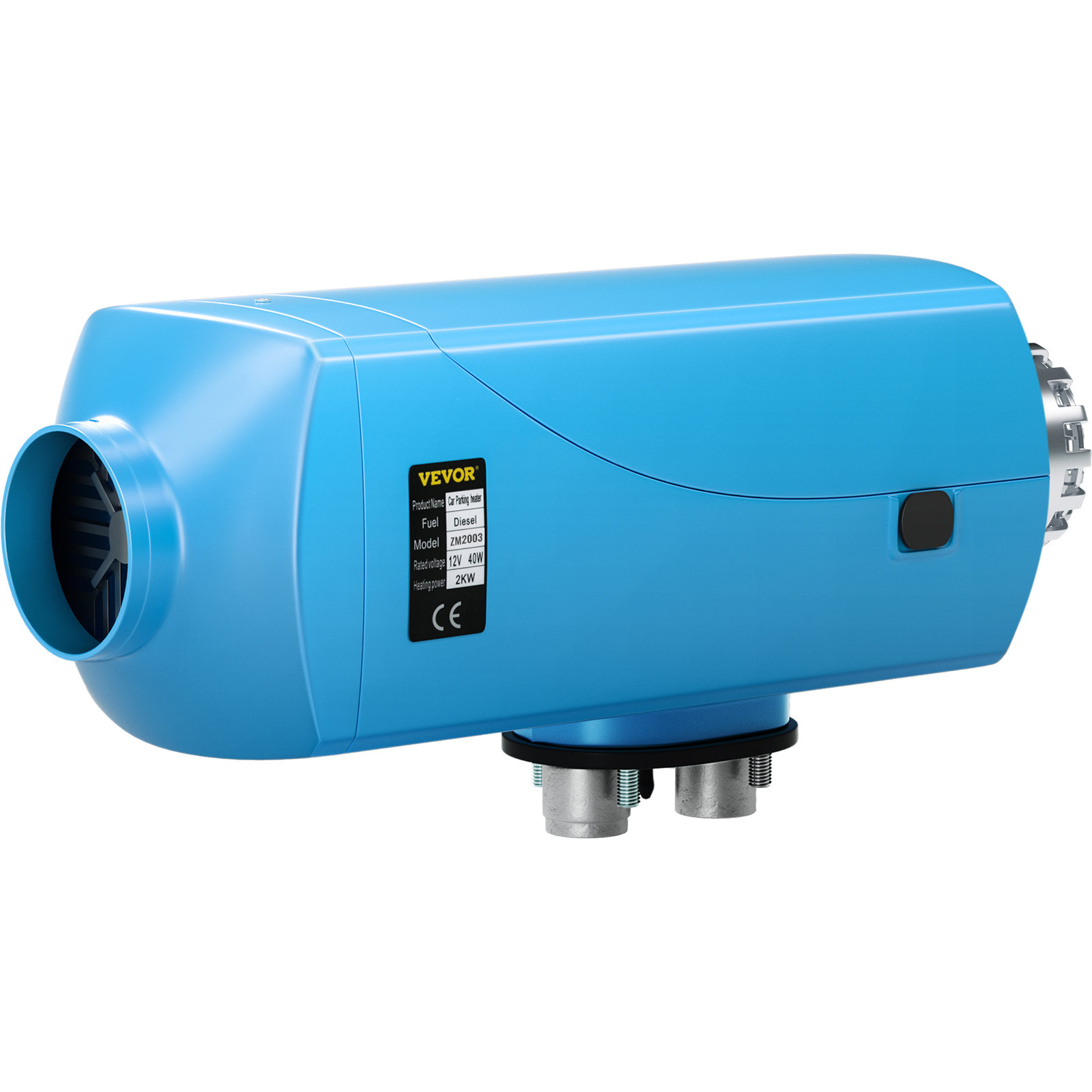 VEVOR Diesel Heater 12V, Muffler, 2KW Diesel Air Heater, 5L Tank ...