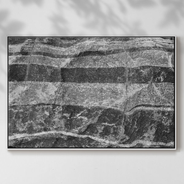 WexfordHome Found Textures Xi Framed On Canvas Print | Wayfair