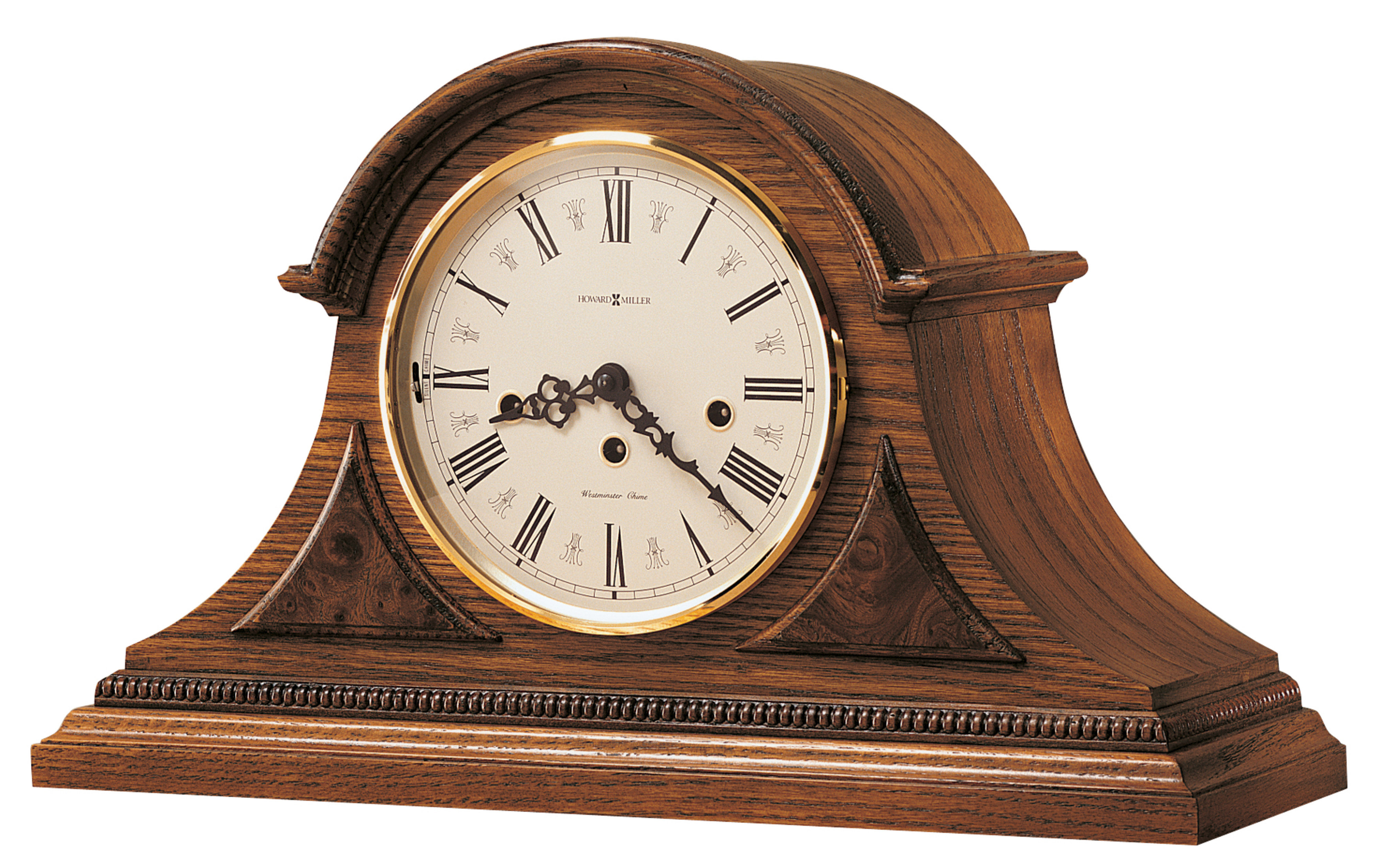 Howard Miller Worthington Traditional Roman Numeral Mechanical Tabletop ...