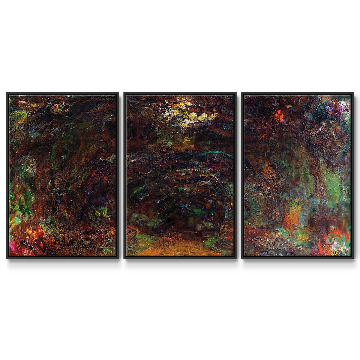 Vault W Artwork Path under the Rose Trellises, Giverny, 1920 - Multi ...