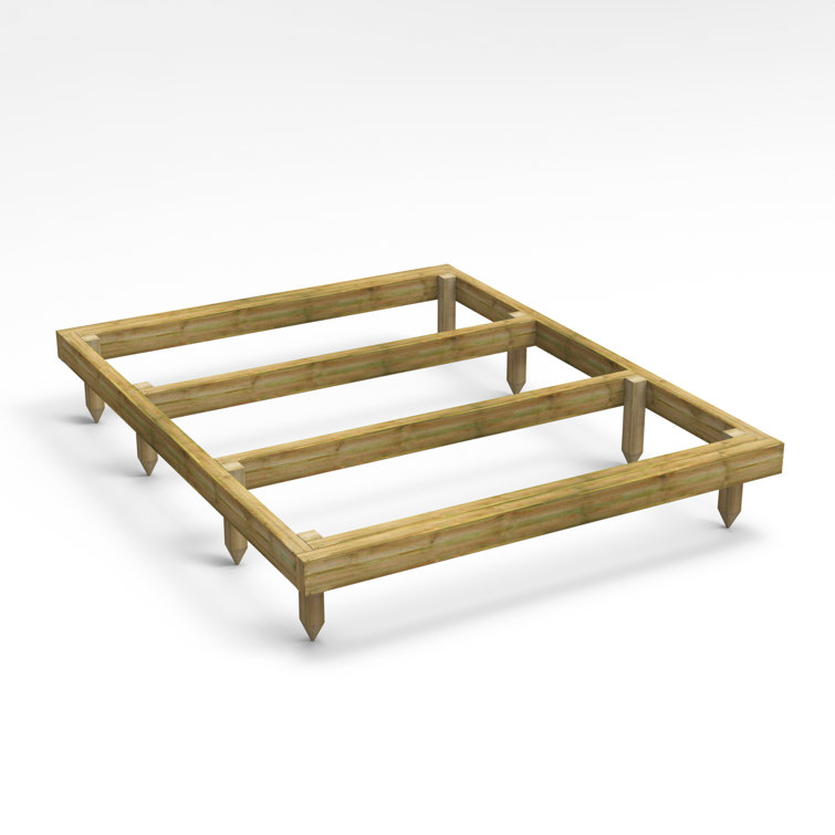 POWERSHEDS 5 ft. W x 6 ft. D Power Pressure Treated Timber Shed Base ...