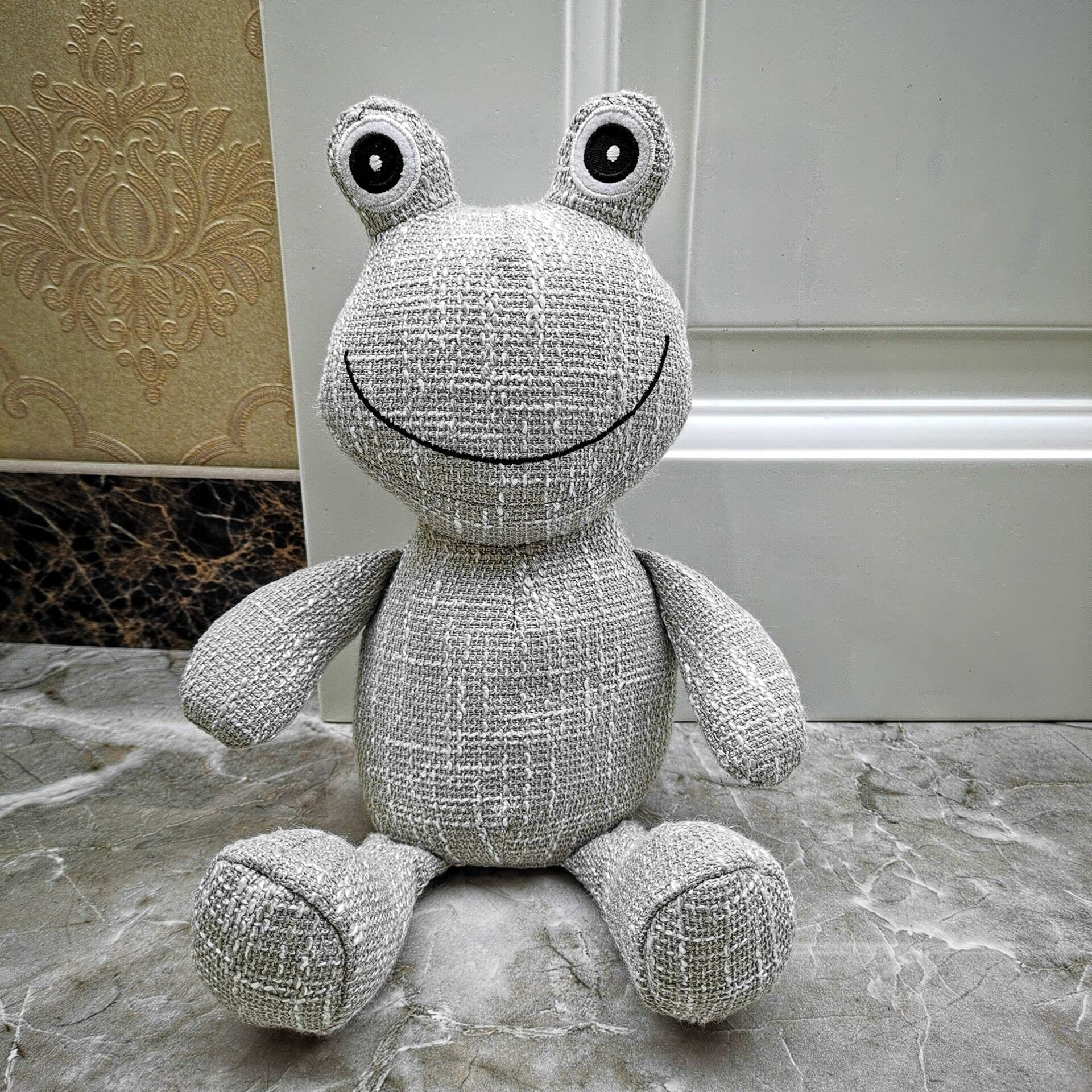 Fashion Finesse Interior Fabric Door Stopper Animal Door Stop Weighted ...