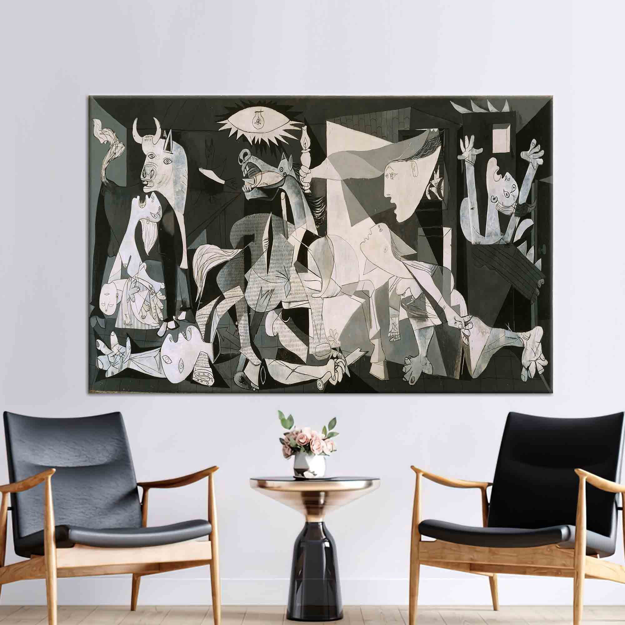 Red Barrel Studio® Artistic Depiction of Pablo Picasso's Guernica on ...