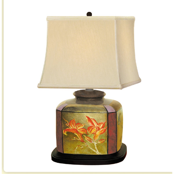 JB Hirsch Metalic Porcelain Lamp | Wayfair