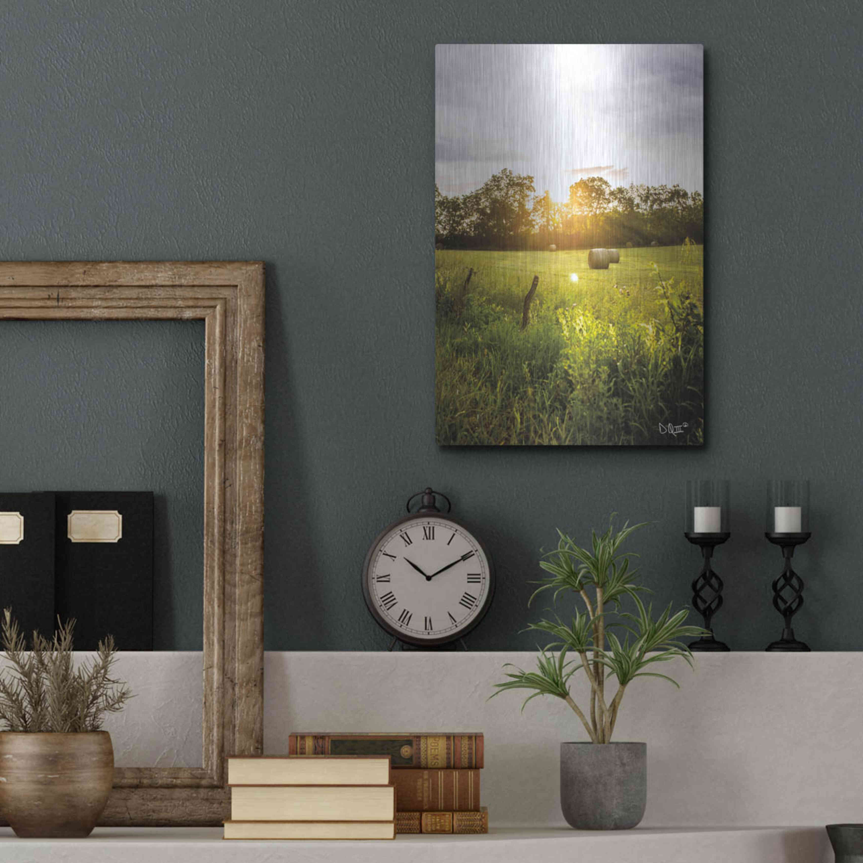 Ebern Designs 'Daybreak in the Country I' by Donnie Quillen Metal Wall ...