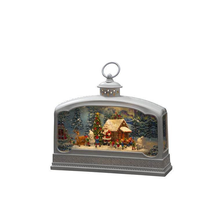 Konstsmide Santa & Animals LED Decoration - Battery Operated, Timer ...