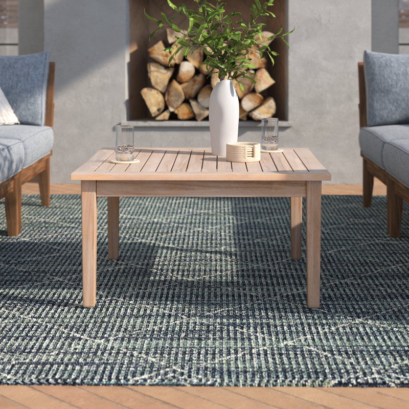 Joss & Main Amina Solid Wood Square Coffee Table & Reviews | Wayfair