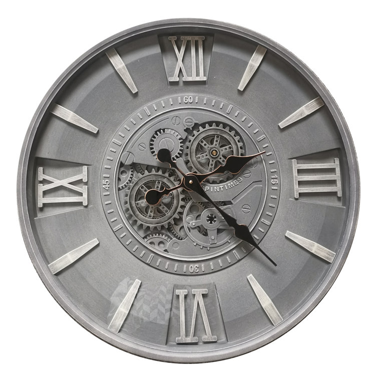 Borough Wharf Teremba Metal Wall Clock | Wayfair.co.uk