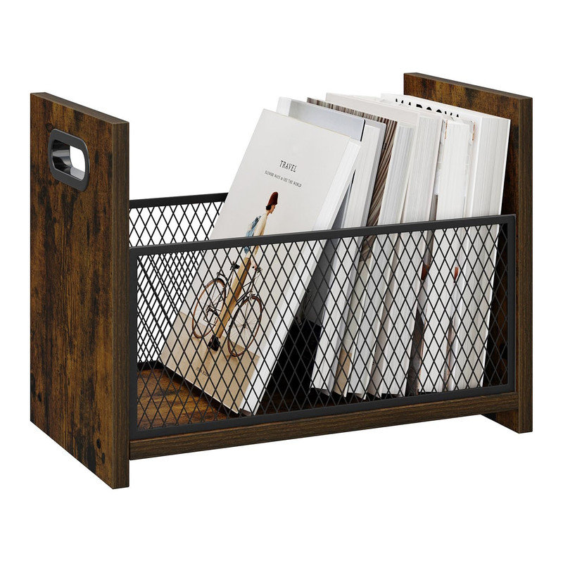 17 Stories Magazine Rack, Large Magazine Holder for Desktop and Home ...