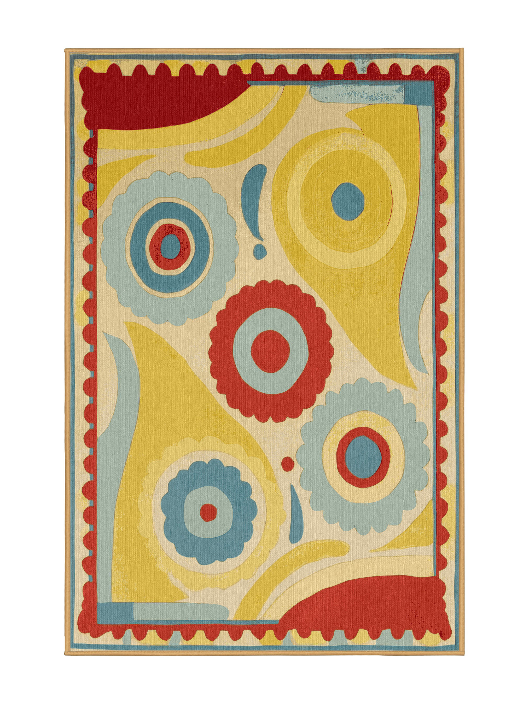 Wrought Studio™ Bold Strut Rug | Wayfair