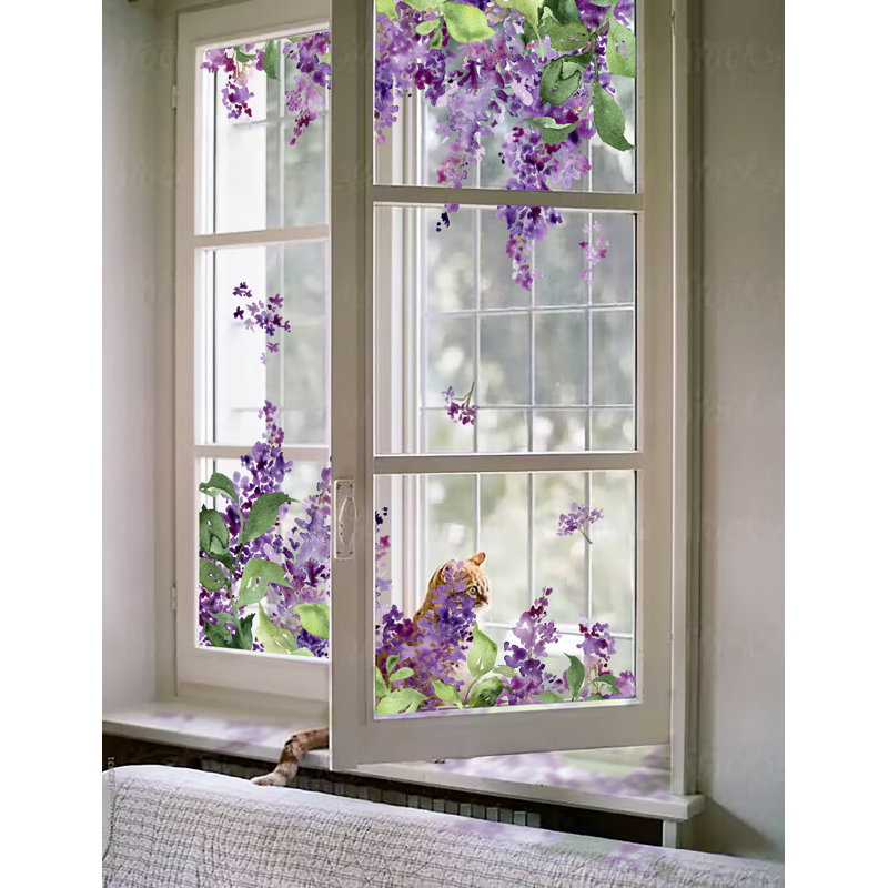 Winston Porter Wisteria Static Window Decal & Reviews | Wayfair