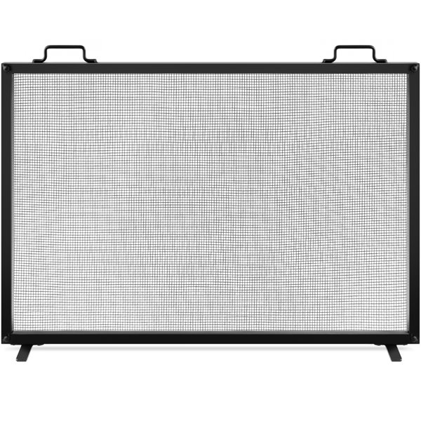 Ebern Designs Cassiano 38x27in Single Panel Fireplace Screen ...