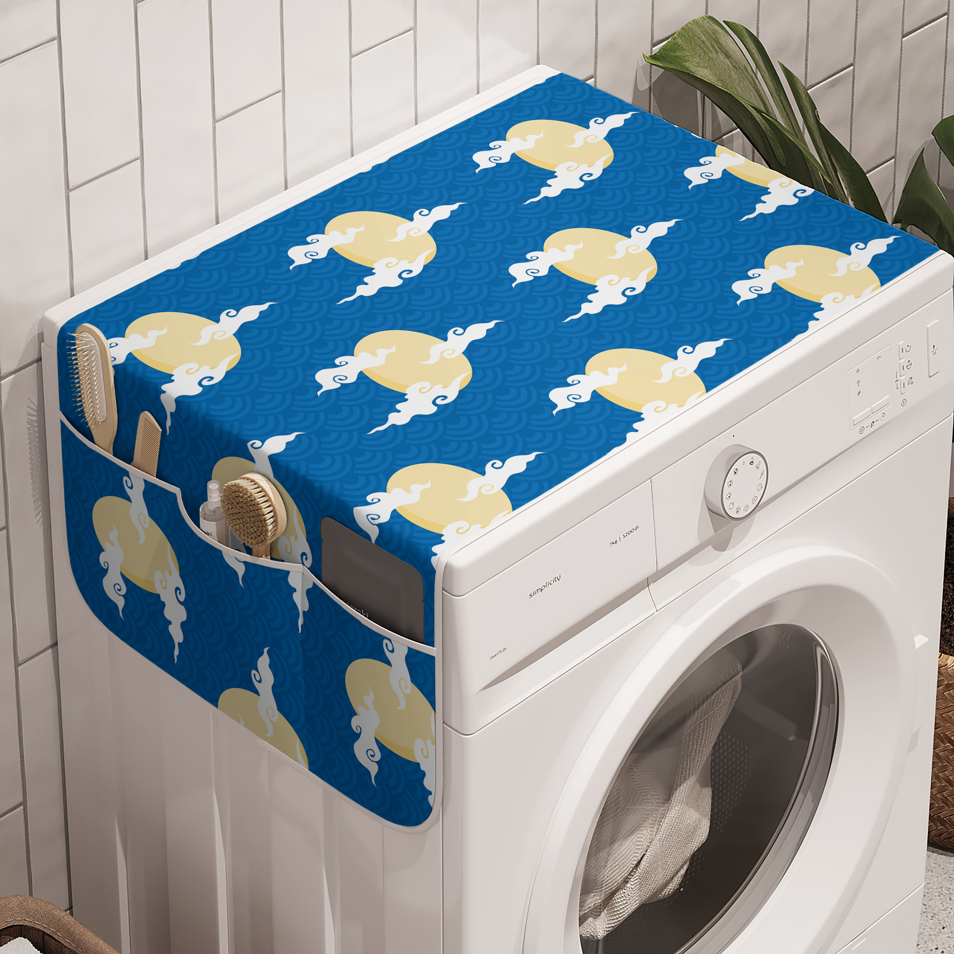 East Urban Home Chinese Washing Machine Organizer Pack of 2 47" x 18.5 ...